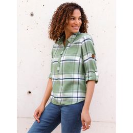 Flanellbluse