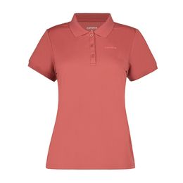 Poloshirt Icepeak "Icepeak Polo shirt Bayard", Damen, Gr. M, rot, Stoff, 100% Polyester, normal, Shirts