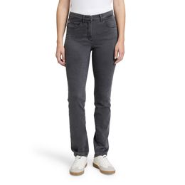 Stretch-Jeans Betty Barclay "Damen mit elastischem Bund", Damen, Gr. 34, Normalgr&ouml;&szlig;en, grau (grau denim), Denim/Jeans, Obermaterial: 81% Baumwolle, 17% Polyester, 2% Elasthan, slim fit, Jeans