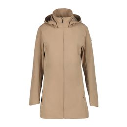 Outdoorjacke Luhta "Luhta Softshell jacke Erkkola", Damen, Gr. 38, sand, Stoff, 97% Polyester, 3% Elasthan, normal, Jacken Outdoorjacke