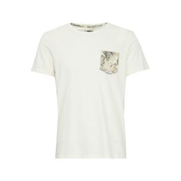 T-Shirt Blend "T-Shirt BHFlorens", Herren, Gr. XXL, wei&szlig; (sanftes wei&szlig;), Obermaterial: 100% Baumwolle CO., Shirts T-Shirt