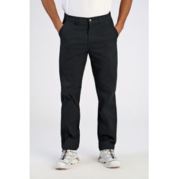 Chinohose LINDBERGH, Herren, Gr. 34, L&auml;nge 32, schwarz, Web, Obermaterial: 98% Baumwolle, 2% Elasthan, unifarben, normal lang, Hosen Chinohose, mit Stretch
