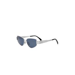 C&eacute;line C&eacute;line Sonnenbrille Silber/Blau