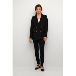 Culture Blazer in taillierter Passform Schwarz black