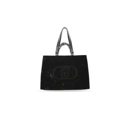 Liu Jo Samt Tasche Schwarz