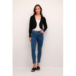 Culture Strickjacke Klassischer Schnitt black