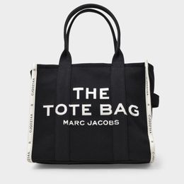 Marc Jacobs Tasche The Large Tote aus Canvas schwarz
