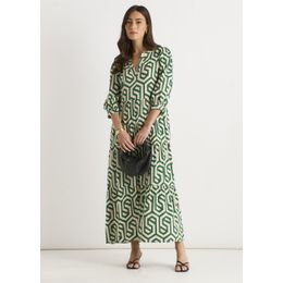 Lang&auml;rmeliges Maxikleid