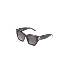 Furla Sonnenbrille Gl&auml;nzend Schwarz