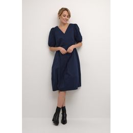 Culture Kleid im l&auml;ssigen Schnitt Blaues Iris blue