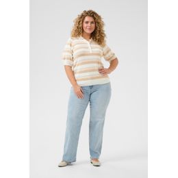 Kaffe Strickpullover Regular fit cream