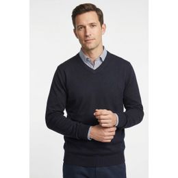 Strickpullover MARVELIS, Herren, Gr. 3XL, marine, Jersey, Obermaterial: 100% Baumwolle, regular fit, V-Ausschnitt, Rippb&uuml;ndchen, Pullover Strickpullover, V-Ausschnitt, regular fit, Baumwolle