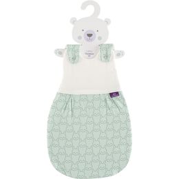 Tr&auml;umeland Babyschlafsack TR&Auml;UMELAND "Au&szlig;enschlafsack Kuschelhase", Baby, Gr. 56/62, umlaufender Rei&szlig;verschluss, bunt, Obermaterial: 100% Baumwolle. F&uuml;llung: 70% Polyester, 30% Elasthan, Schlafs&auml;cke