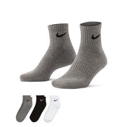 Funktionssocken Nike "U NK EVERYDAY CSH ANKL 3PR 132", Herren, Gr. M (38/41), multi, color, Obermaterial: 71% Baumwolle, 26% Polyester, 2% Elasthan, 1% Nylon, Socken