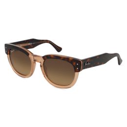 Ray-Ban RB0298S | Unisex-Sonnenbrille | Fassung: Vollrand, Quadratisch, Propionat, Havanna Braun | Glasfarbe: Braun