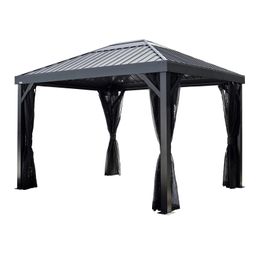 Sojag Pavillon Kiruna 1012 Anthrazit 299,3x364,3x297,6cm