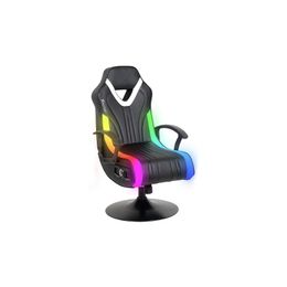XROCKER Fury RGB 2.1 - Multimedia Gaming Sessel f&uuml;r Kinder & Teenager mit RGB-Beleuchtung & 2.1 Audiosystem
