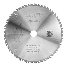 Mafell S&auml;geblatt KSB-WF 280 HW 280 x 2,8 x 30 mm Z56-8 Wood Fine Cut (092615)