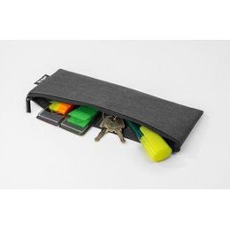 Sigel Taschen-Organizer Set, 2-teilig, B 250 x T 10 x H 180 mm, RPET/Kunstfilz, dunkelgrau