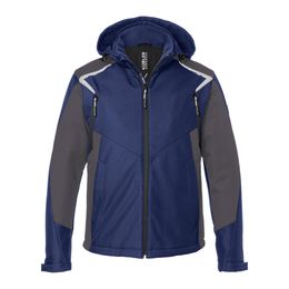 K&Uuml;BLER WORKWEAR K&Uuml;BLER Softshell Jacke BODYFORCE Winter dunkelblau/anthrazit S ; K&uuml;bler Workwear (1325 5375-4897-S)