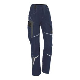 K&Uuml;BLER WORKWEAR K&uuml;bler Damenhose BODYFORCE dunkelblau/anthrazit Gr. 44 ; K&uuml;bler Workwear (2325 5302-4897-44)