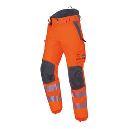 K&Uuml;BLER WORKWEAR K&Uuml;BLER Schnittschutzhose REFLECTIQ PSA warnorange/anthrazit XXL-78 ; K&uuml;bler Workwear (2107 8203-3797-XXL-78)