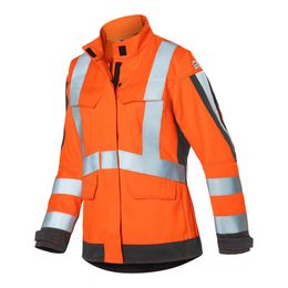K&Uuml;BLER WORKWEAR K&Uuml;BLER Damenjacke PROTECTIQ HIGH VIS ARC1 PSA 3 warnorange/anthrazit 42 ; K&uuml;bler Workwear (1493 8345-3797-42)