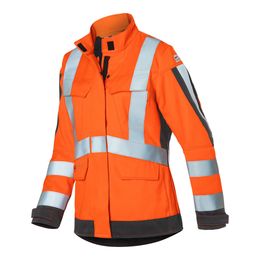 K&Uuml;BLER WORKWEAR K&uuml;bler Damenjacke PROTECTIQ HIGH VIS ARC2 warnorange/anthrazit 34 ; K&uuml;bler Workwear (1494 8420-3797-34)