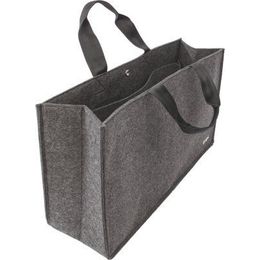Sigel Laptoptasche Desk Sharing Bag Basic L, f&uuml;r 1 Laptop bis 17,3&Prime;, Kunstfilz, dunkelgrau