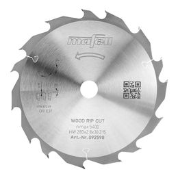 Mafell S&auml;geblatt KSB-WL 280 GT HW 280 x 2,8 x 30 mm Z15-5 Wood Rip Cut (092598)