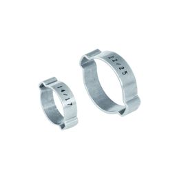 NormaCLAMP Ohr-Klemme 2-Ohr-Klemme 25-28 W1 Stahl verzinkt (01107012028)