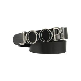 JOOP! Lederg&uuml;rtel JOOP, Damen, Gr. 100, schwarz, silber, Rindsleder, G&uuml;rtel Lederg&uuml;rtel
