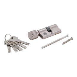 BGS Do it yourself Sicherheits-Schlie&szlig;zylinder 85270, mit Knauf, 70 mm)