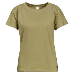 Gina Damen T-Shirt mit Faltendetails