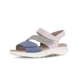 Riemchensandale Gabor "Riemchensandale", Damen, Gr. 37, bunt (multicolour), Schuhe Riemchensandale
