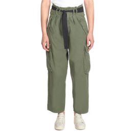 7/8-Hose Le Temps Des Cerises "AMBROISE", Damen, Gr. 26, US-Gr&ouml;&szlig;en, gr&uuml;n, 100% Baumwolle, unifarben, Hosen 7/8-Hose, im sportlichen Design
