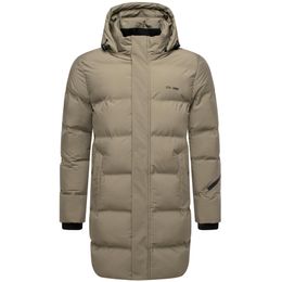 STONE HARBOUR Herren Steppmantel "Thadeek XX"braun, Basic, Gr. M, Obermaterial: 100% Polyester. Innenfutter: 100% Polyester. Wattierung: 100%