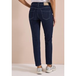 Comfort-fit-Jeans Cecil, Damen, Gr. 30, L&auml;nge 28, rinsed wash, Jeans, 80% Baumwolle, 18% Polyester, 2% Elasthan, unifarben, lang, Jeans, Middle Waist