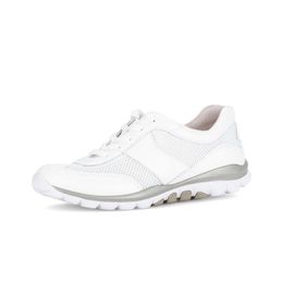 Sneaker Gabor "Sneaker low", Damen, Gr. 37,5, wei&szlig;, Schuhe Sneaker