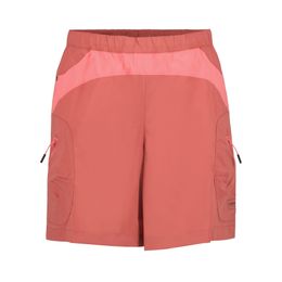 Trekkingshorts Icepeak "Icepeak Shorts Brea", Damen, Gr. 36, EURO-Gr&ouml;&szlig;en, hellrot, Stoff, 84% Polyamid, 16% Elasthan, Hosen