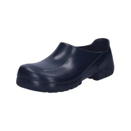 Clog Birkenstock "Alpro", Damen, Gr. 46, blau, Obermaterial: 100% Polyurethan PU., Schuhe Clog