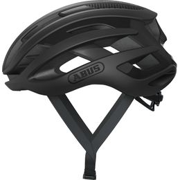 Fahrradhelm Abus "AIRBREAKER" Gr. L, schwarz (velvet schwarz), Helme, L Kopfumfang: 59cm - 61cm