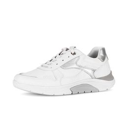 Sneaker Gabor "Sneaker low", Damen, Gr. 35,5, wei&szlig;, Schuhe Sneaker