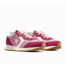 Sneaker Converse "Converse OMEGA TRAINER", Damen, Gr. 37,5, rosa (cliffside rose, sporty berry), Leder, Schuhe Sneaker