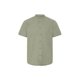 Leinenhemd Blend "Leinenhemd BHLiam", Herren, Gr. XL, N-Gr, gr&uuml;n (vetiver), Obermaterial: 55% Leinen LI. 45% Viskose CV., Hemden
