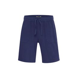 Chinoshorts Blend "Chinoshorts BHMorgan", Herren, Gr. L, N-Gr, blau (marineblaus), Obermaterial: 100% Baumwolle CO., Hosen Chinoshorts