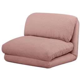 Livetastic Schlafsessel Elysia, Altrosa, Textil, 82x58x78 cm, Bsci, Liegefunktion, Wohnzimmer, Sessel, Schlafsessel
