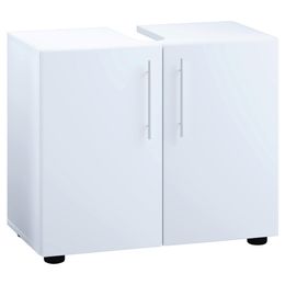 Waschbeckenunterschrank Flandu Wei&szlig;