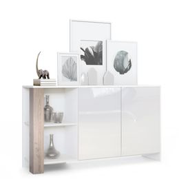 Vladon SIDEBOARD Canto Eiche Nordic