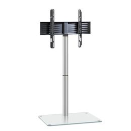 TV-Rack Alani Klar/Alufarben